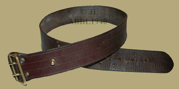 Lederen riemen